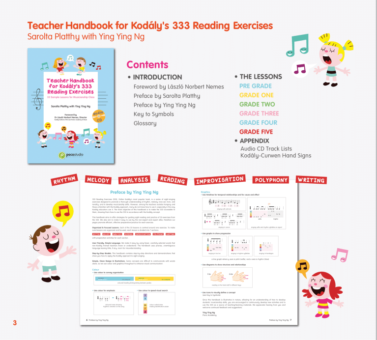 Teacher Handbook for Kodaly’s 333 – Poco Studio